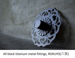[New technology, new design material] Black titanium | Design Metal Library