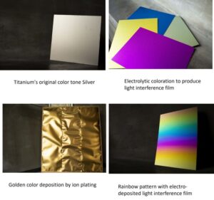 [New technology, new design material] Black titanium | Design Metal Library