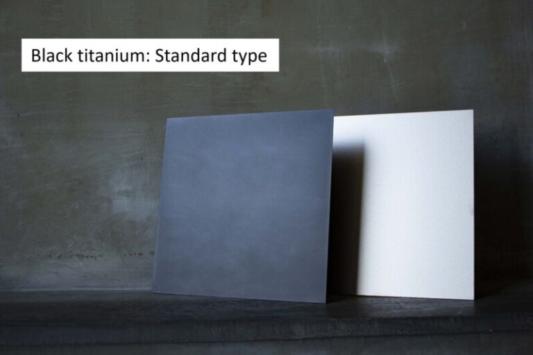 [New technology, new design material] Black titanium | Design Metal Library